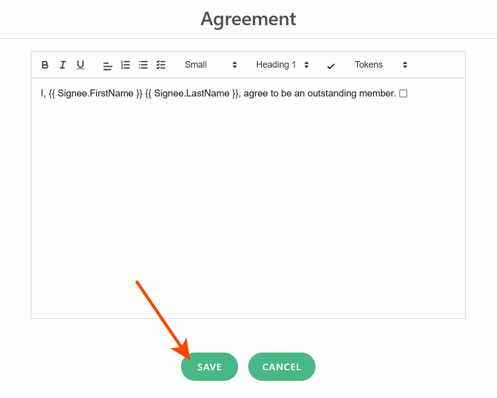 Advantage Membership Agreements